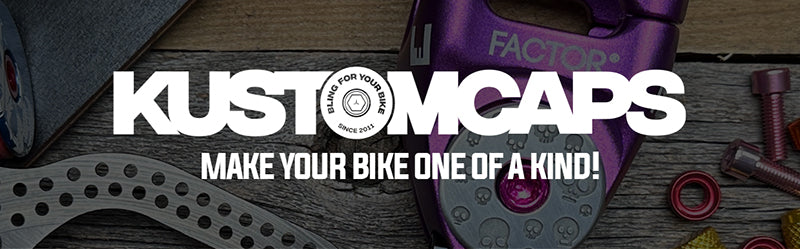 Talking Skull Bicycle Headset/Stem Cap by KustomCaps - KUSTOM VENTURES