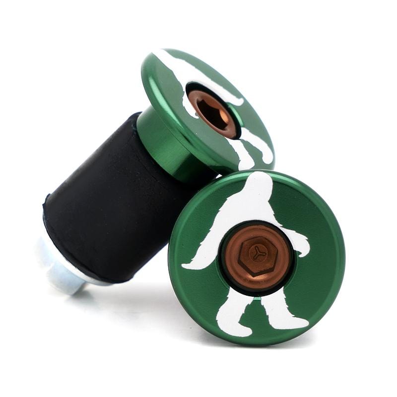 Sasquatch Bar End Plug Set by KustomCaps - KUSTOM VENTURES